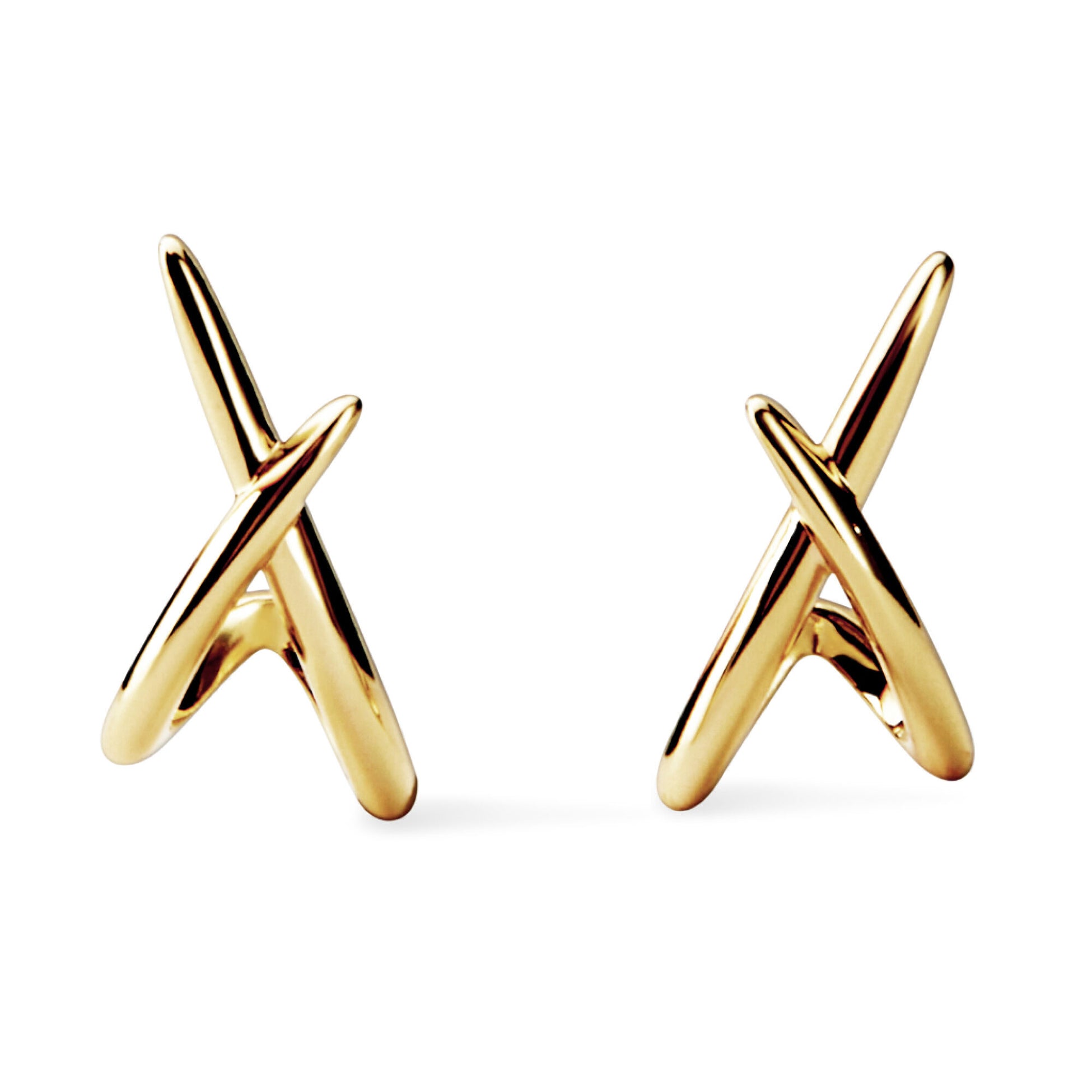 Sloane Gold Stud Earrings – Rocksbox